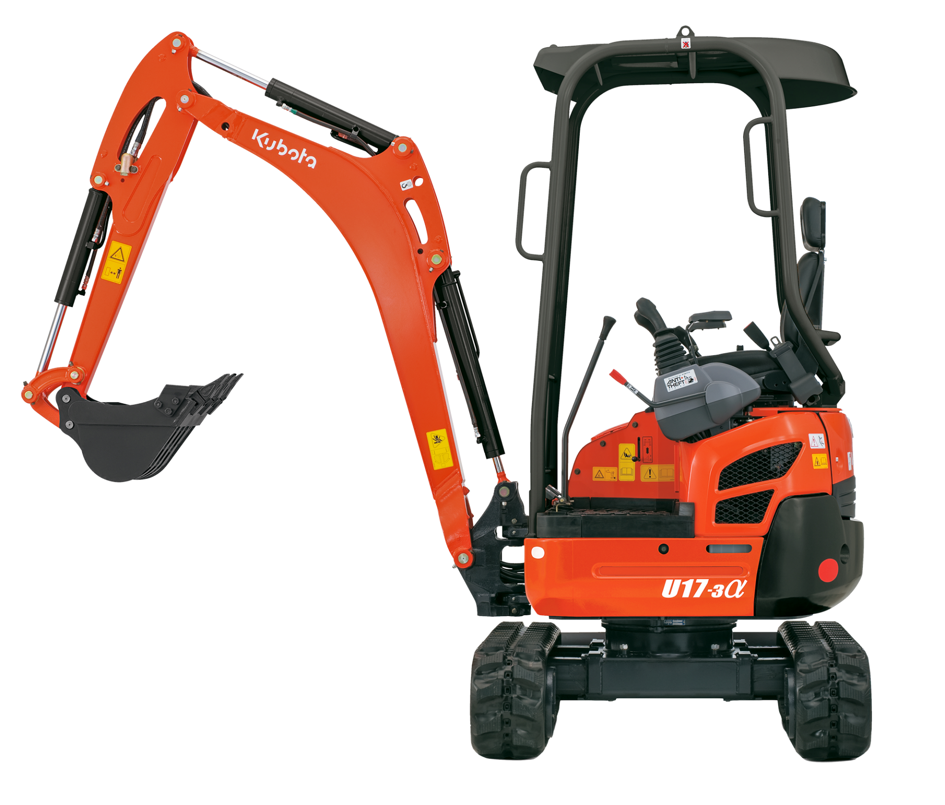 Vecchi modelli Kubota U17-3α - Kubota Europe SAS.