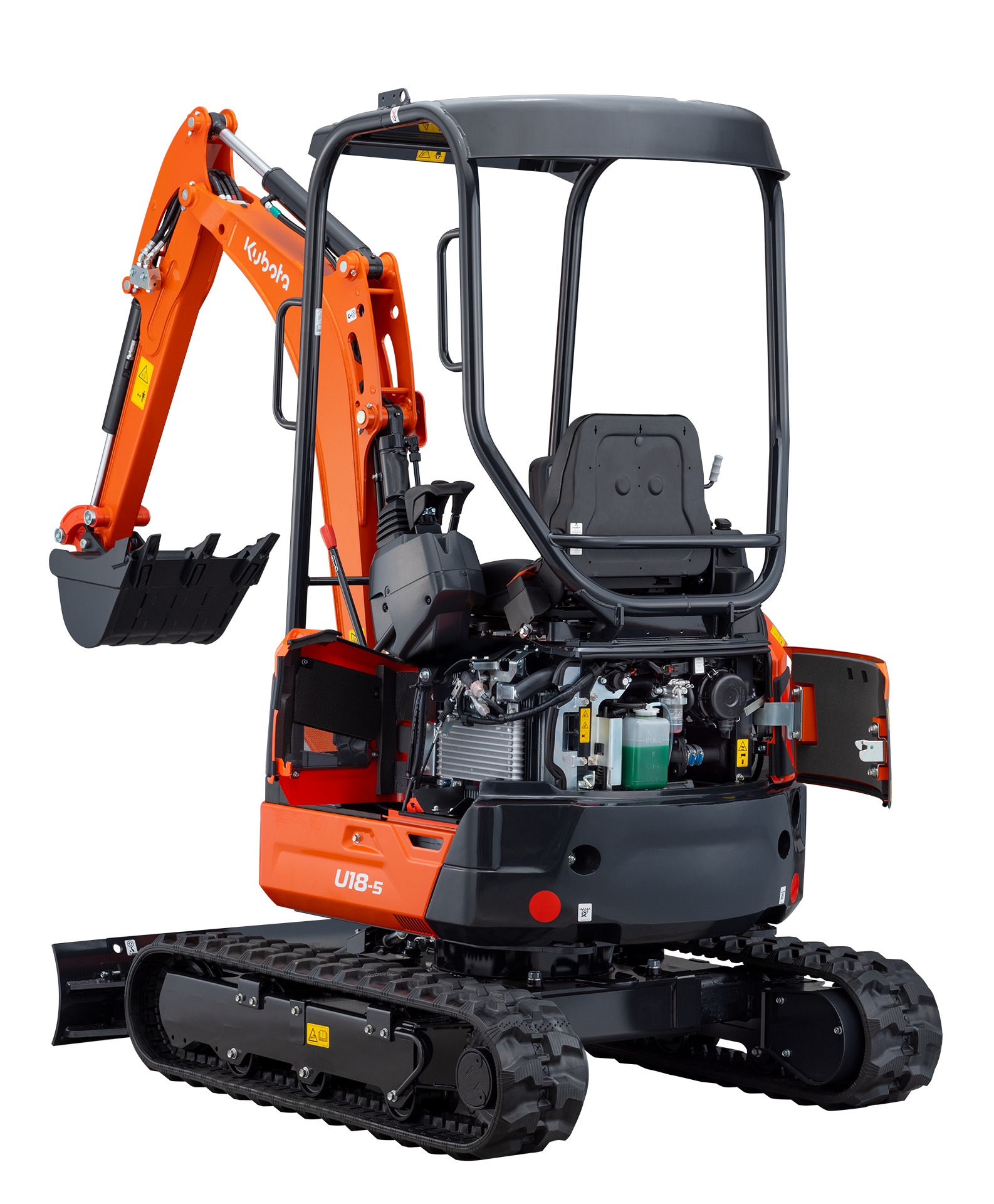 Mini-Pelles Kubota U18-5 - Kubota Europe SAS.