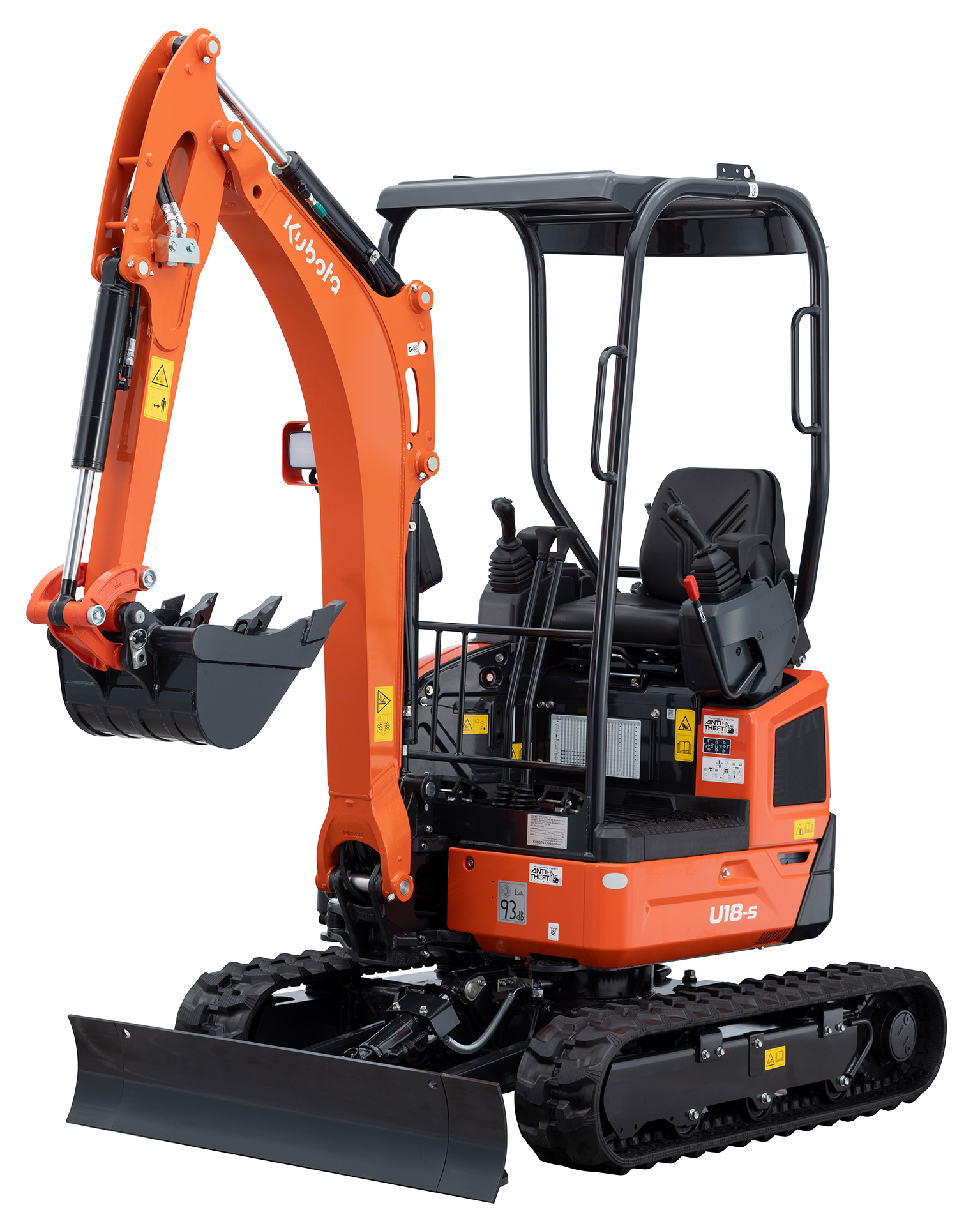Mini-Pelles Kubota U18-5 - Kubota Europe SAS.