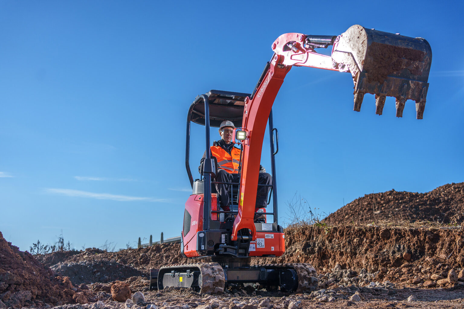 Mini-Escavatori Kubota U18-5 - Kubota Europe SAS.